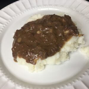 Cubed Venison Gravy - Food Prep Guide - Preserving & Storing Food