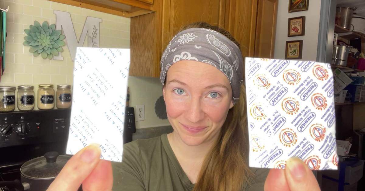 Oxygen Absorbers vs Silica Gel Packs - Food Prep Guide - Preserving ...
