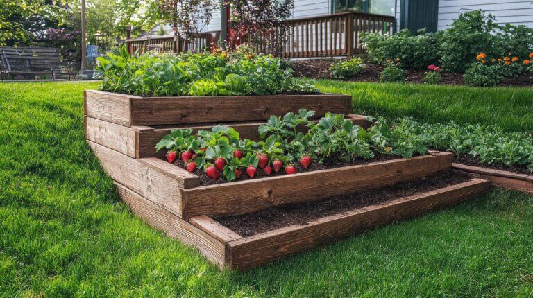 10 Tiered Planter Boxes - Food Prep Guide - Preserving & Storing Food