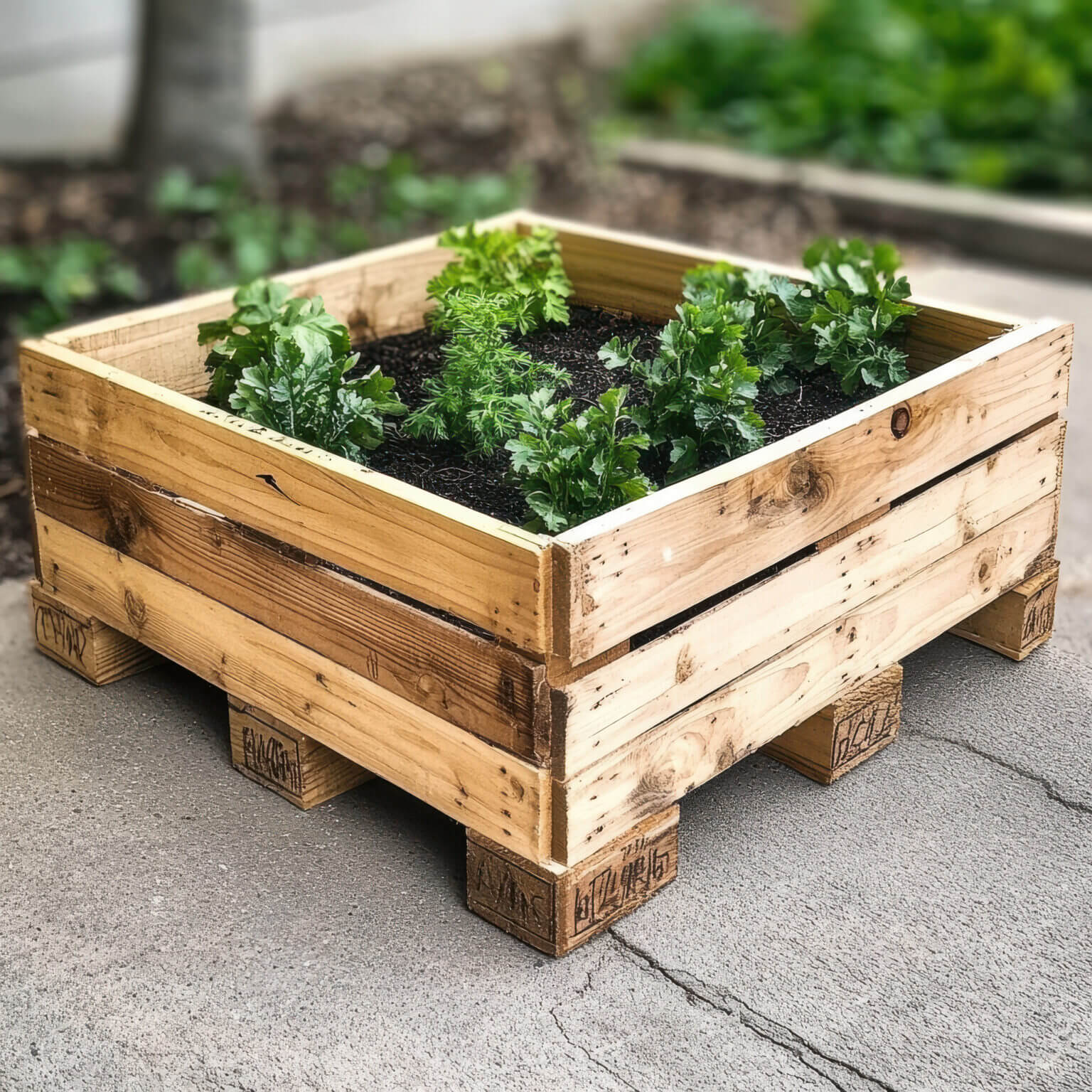 10 Wood Garden Box Ideas - Food Prep Guide - Preserving & Storing Food