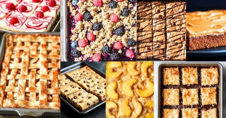 14 Easy Sheet Pan Desserts - Food Prep Guide - Preserving & Storing Food