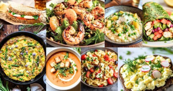 15 Fresh Spring Lunch Ideas - Food Prep Guide - Preserving & Storing Food