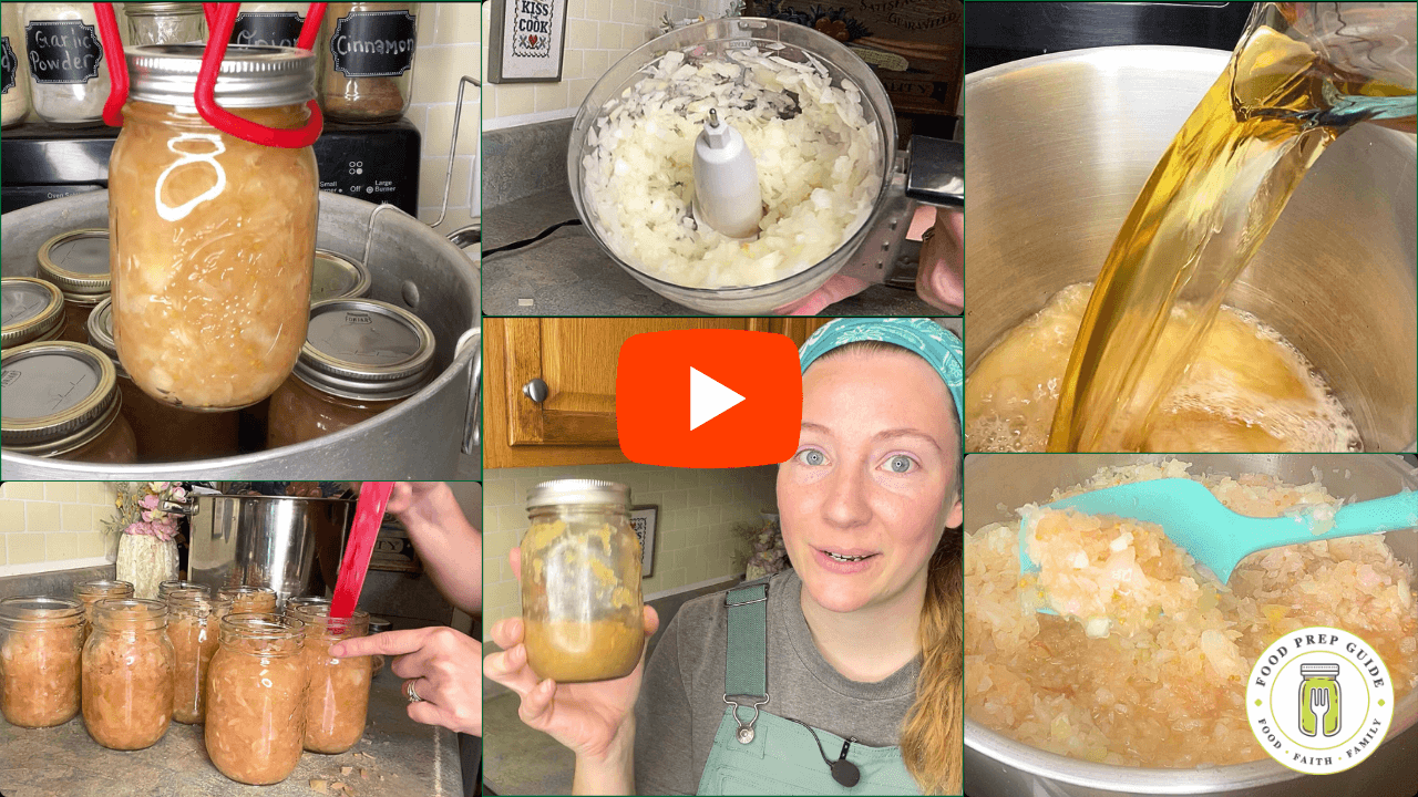 Canning Sweet Onion Relish | Requested Recipe! - Food Prep Guide ...