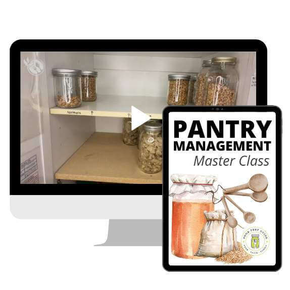 THANK YOU: Pantry Management 101 Master Class Enrollment - Food Prep ...