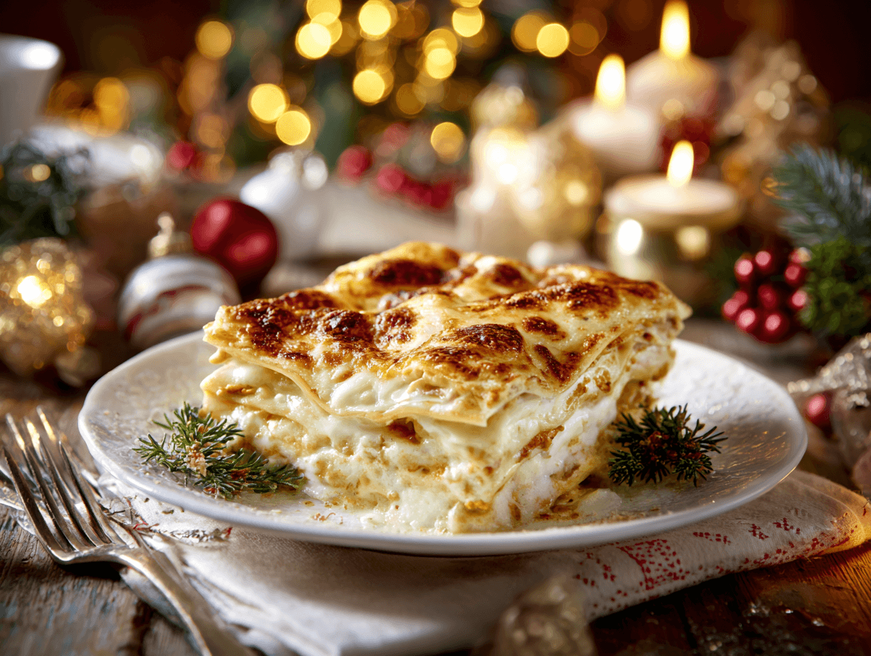 Christmas Lasagna Dinner Menu Ideas - Food Prep Guide - Preserving ...